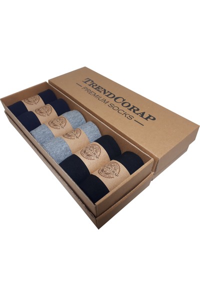 TrendCorap Premium Pamuklu Dikişsiz Mevsimlik Erkek Çorabı TrendCorap Premium Pamuklu Dikişsiz Mevsimlik Erkek Çorabı