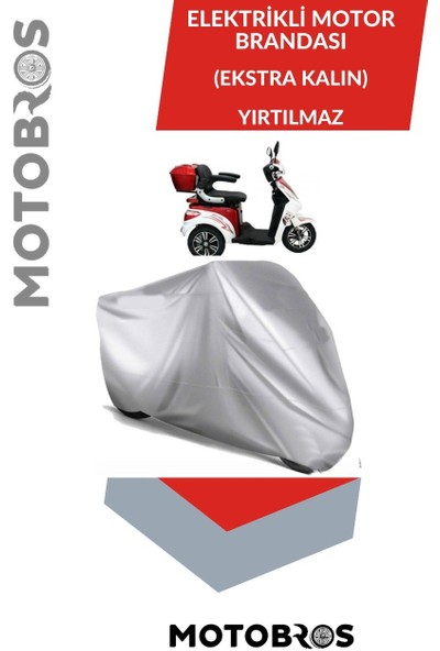 Motobros 3 Tekerlı 1 Koltuklu 1 Kısılık Elektrıklı Motor Branda Örtu Yırtılmaz Motobros 3 Tekerlı 1 Koltuklu 1 Kısılık Elektrıklı Motor Branda Örtu Yırtılmaz