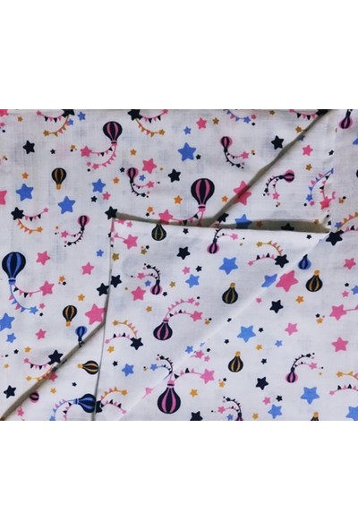 Örnek Çeyiz Çok Amaçlı Müslin Battaniye %100 Pamuk Bez Örtü (100X100)