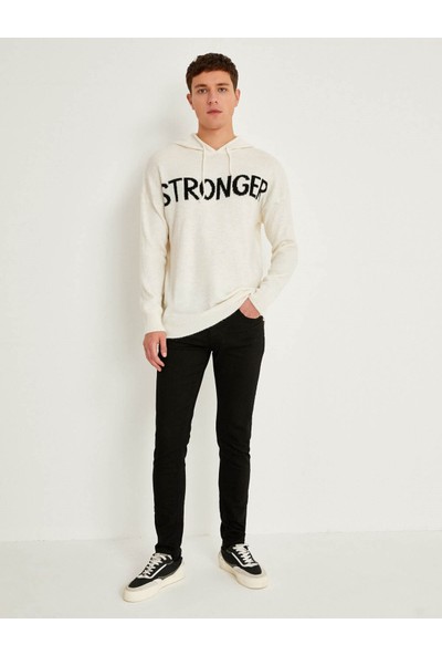 Koton Erkek Jean Pantolon Siyah 2YAM43304LD