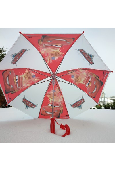 Vardem Cars 3 Şimşek Mcqueen Lisanslı Çocuk Şemsiyesi