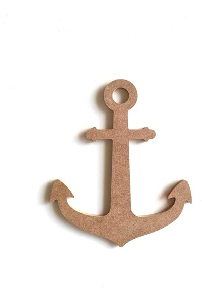 Dekolobi Boyanabilir Çapa Model Ham Mdf