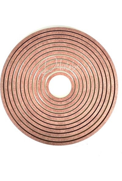 Dekolobi 12'li Kasnak Seti 1. Kalite Ham Mdf 6 mm Makrome Kasnağı / Düş Kapanı /rüya Kapanı