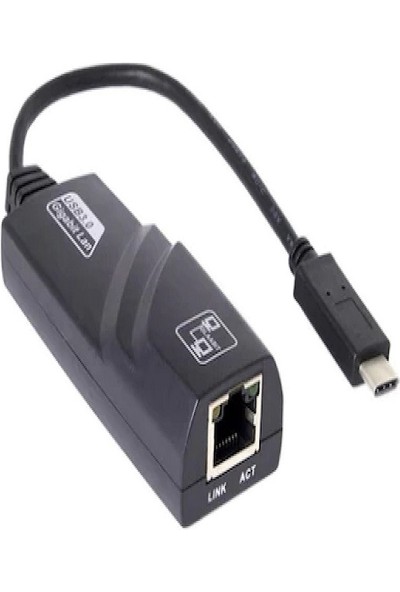 Uğur Tekno Usb3.1 Type -C 10/100/1000 Gigabit Ethernet Adaptörü Uğur Tekno Usb3.1 Type -C 10/100/1000 Gigabit Ethernet Adaptörü