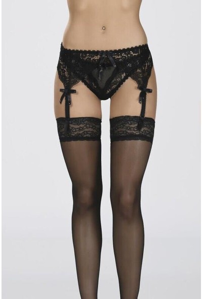 Nbb Kadın Dantelli Jartiyer String Takım 1001 - 1 Adet Nbb Kadın Dantelli Jartiyer String Takım 1001 - 1 Adet