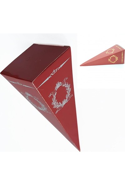 Darksent Bordo Üzerine Yaldız Baskılı Külah Lokum Kutusu Sünnet Şeker Lokum Mevlüt Kutusu 50 Adet Darksent Bordo Üzerine Yaldız Baskılı Külah Lokum Kutusu Sünnet Şeker Lokum Mevlüt Kutusu 50 Adet