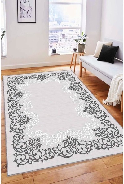 GrandeKaymaz Tabanlı Desenli Dijital Baskılı Halı - HLBSK-149