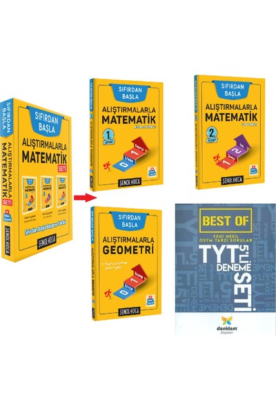 Tonguç Yayınları Alıştırmalarla Matematik Seti (Alıştırmalarla Matematik 1-2 ve Alıştırmalarla Geometri) Ile Deneme Tonguç Yayınları Alıştırmalarla Matematik Seti (Alıştırmalarla Matematik 1-2 ve Alıştırmalarla Geometri) Ile Deneme