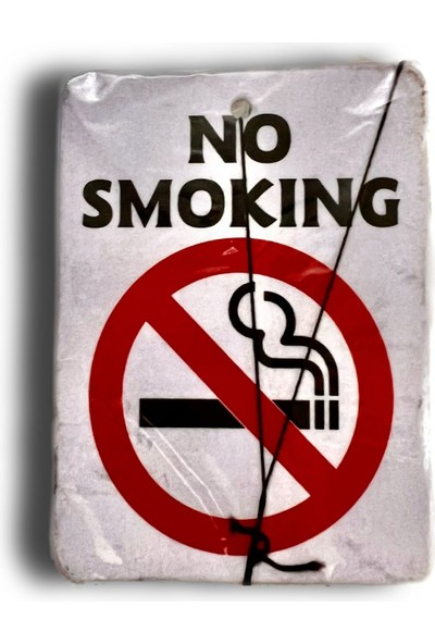 Fam No Smoking Tasarımlı Dekoratif Oto Kokusu