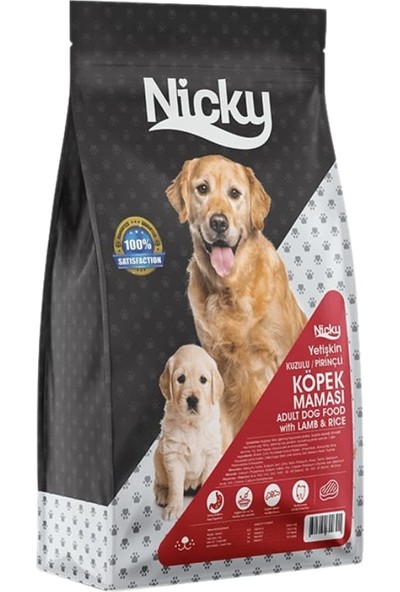 Nicky Yetişkin Köpek Maması 15 kg Nicky Yetişkin Köpek Maması 15 kg