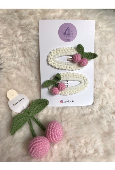 Zeyli Toka El Örgüsü 3 Lü Kiraz Çıt Çıt Toka Seti 28705 Zeyli Toka El Örgüsü 3 Lü Kiraz Çıt Çıt Toka Seti 28705