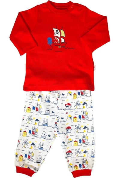 Minik Korsan %100 Organik 2'li Bebek Takım 18-24 Ay Mother Love Minik Korsan %100 Organik 2'li Bebek Takım 18-24 Ay Mother Love