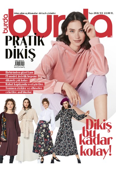 Burda Pratik Dikiş 2021/03 Burda Pratik Dikiş 2021/03