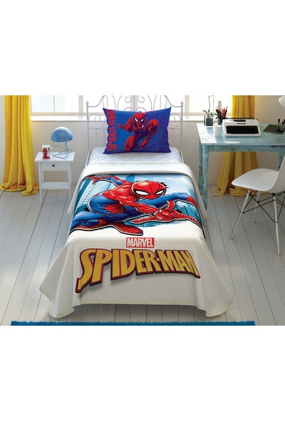Taç Spiderman Jump Tek Kişilik Lisanslı Pike Takımı Taç Spiderman Jump Tek Kişilik Lisanslı Pike Takımı