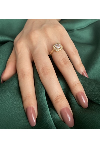 Balyan Ayarlanabilir Gold Baget Yüzük