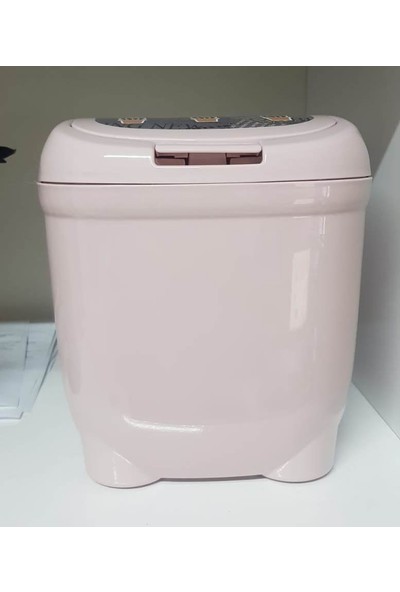 Çöp Kovası Kapaklı Press It 4 Lt - Lila