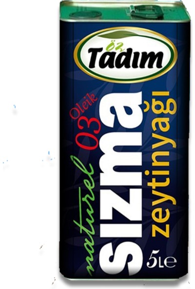 Öz Tadım Natürel Sızma Zeytinyağı 5 Lt. Öz Tadım Natürel Sızma Zeytinyağı 5 Lt.