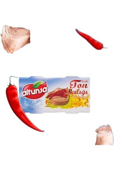 Altunsa Acılı Ton Balığı 2 x 160 gr