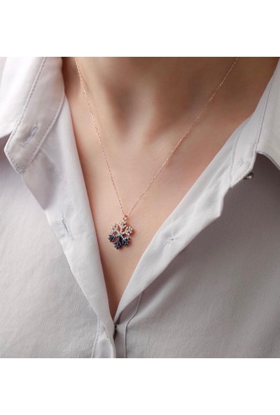 Madalyon Bijuteri Gümüş Kolye