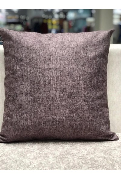 Rihen's World Mürdüm Tekli Kırlent Kılıfı Rihen's World Mürdüm Tekli Kırlent Kılıfı