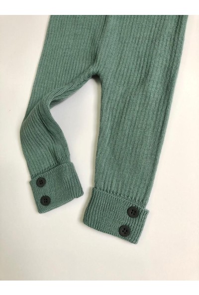 Coolminies Bebek Düğme Detaylı Fitilli Triko