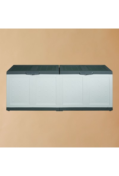 Bplas Diapason 160 Depolama Sandığı Gri/beyaz Bplas Diapason 160 Depolama Sandığı Gri/beyaz