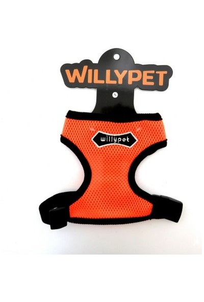 Willypet Göğüs Tasma Small Neon Turuncu Willypet Göğüs Tasma Small Neon Turuncu