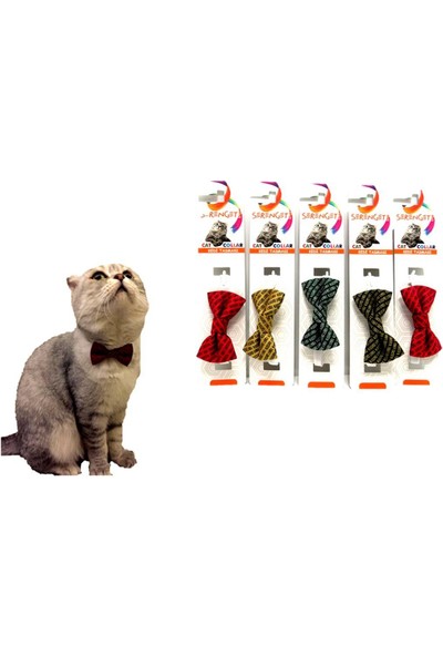 Serengeti Kediniz Için Renkli Ayarlanabilir Papyon Serengeti Kediniz Için Renkli Ayarlanabilir Papyon