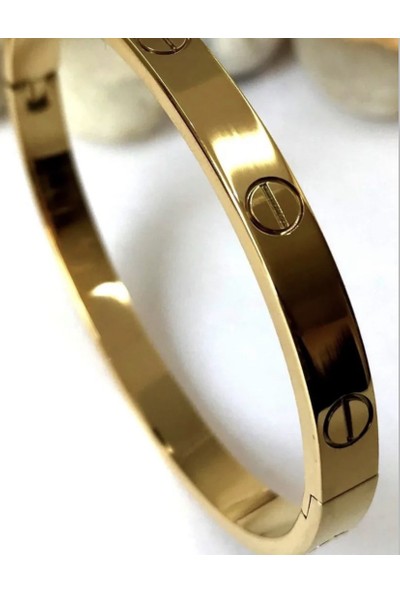 Genç Mağazaları Unisex Alaşım Cartier Kelepçe Bileklik