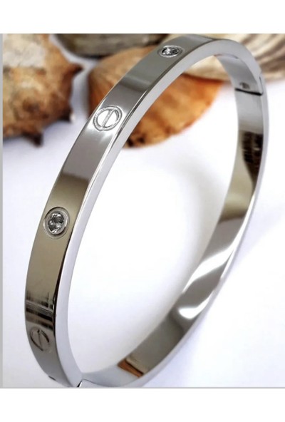 Genç Mağazaları Gümüş Alaşım Cartier Bileklik