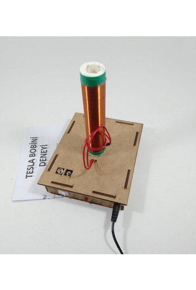 ECE Montajlı Soğutuculu Pilli DC Adaptörlü Özel Tasarım Tesla Bobini 350 Sarım ECE Montajlı Soğutuculu Pilli DC Adaptörlü Özel Tasarım Tesla Bobini 350 Sarım
