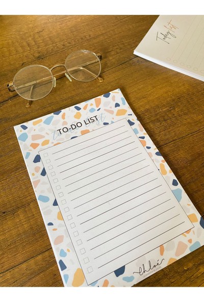 Ekeroğlu Çizgili Taş Desenli Lacivert Sarı A5 To Do List - Memopad - Notepad - Defter Ekeroğlu Çizgili Taş Desenli Lacivert Sarı A5 To Do List - Memopad - Notepad - Defter