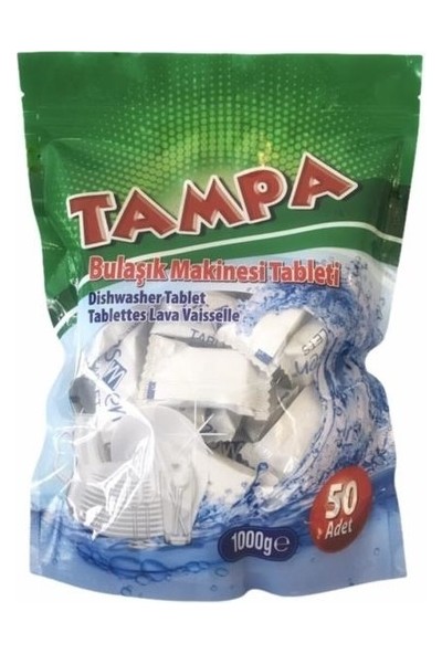 Tampa Beyaz Bulaşık Makinesi Tableti Tampa Beyaz Bulaşık Makinesi Tableti