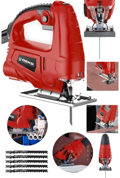 Dekopro Power Tools Alman 4000 Watt 6 Kademe Devirli Bakır Sargılı Dekupaj Testere Makinesi Dekopro Power Tools Alman 4000 Watt 6 Kademe Devirli Bakır Sargılı Dekupaj Testere Makinesi