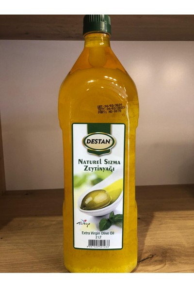 Destan Sızma Zeytinyağı 2lt (Plastik) Şişe Destan Sızma Zeytinyağı 2lt (Plastik) Şişe