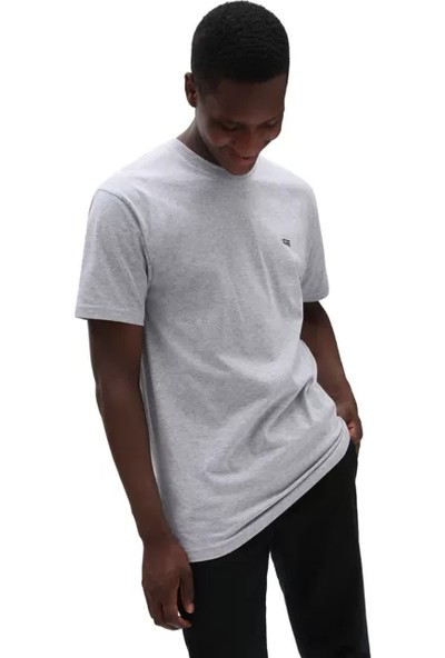 Vans - Left Chest Logo Gri T-Shirt - VN0A3CZEATJ Vans - Left Chest Logo Gri T-Shirt - VN0A3CZEATJ