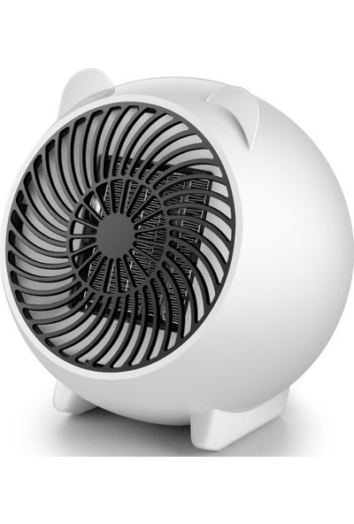 Masaüstü Küçük Isıtıcı Ab Fişi - Beyaz (Yurt Dışından)