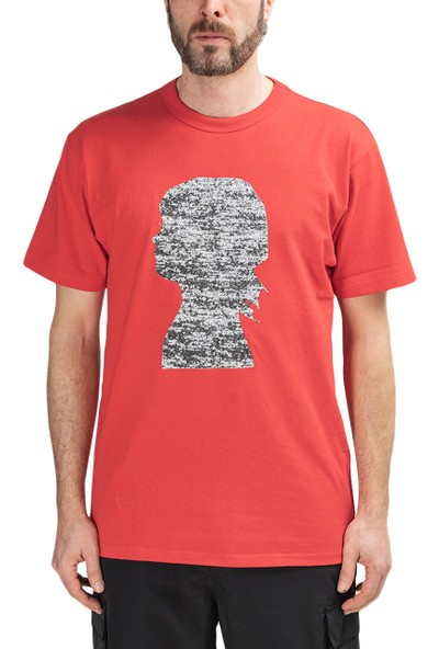 Vans Vault x Jim Goldberg Silhouette Erkek Kırmızı T-Shirt - VN0A4RTHIZQ1