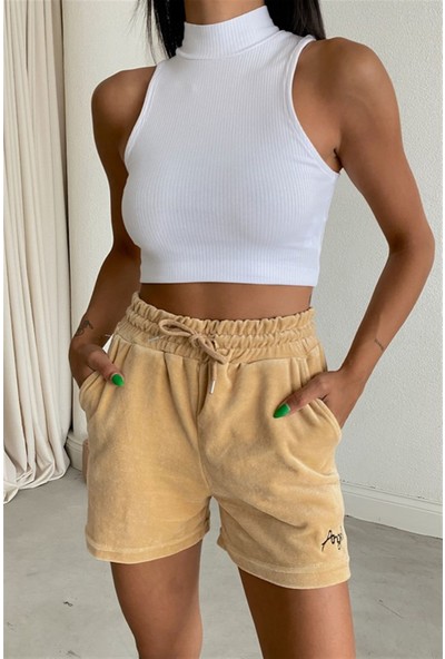 MyLove Angel Şort Açık Kahve