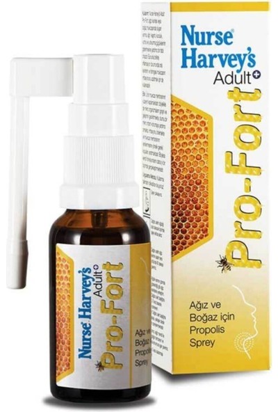 Nurse Harvey's Adult Pro-Fort Boğaz Spreyi 20 ml Nurse Harvey's Adult Pro-Fort Boğaz Spreyi 20 ml