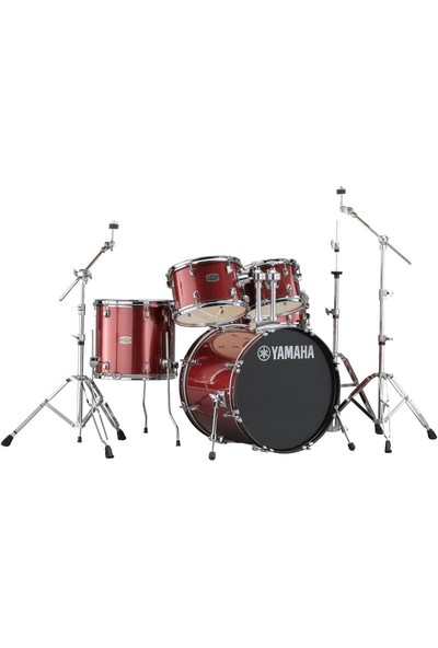Yamaha Rydeen 20 Inch Aksamlar Dahil Davul Seti (Burgundy Glitter) Yamaha Rydeen 20 Inch Aksamlar Dahil Davul Seti (Burgundy Glitter)