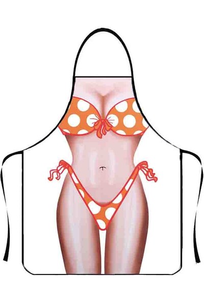 Yihang Boutique Önlük Mutfak Şef Yemek Gezi Hediye Yaratıcı Komik Izgara Pişirme - Turuncu Mayo (Yurt Dışından) Yihang Boutique Önlük Mutfak Şef Yemek Gezi Hediye Yaratıcı Komik Izgara Pişirme - Turuncu Mayo (Yurt Dışından)