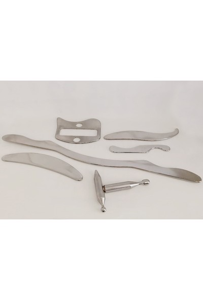Graston Seti 6 Parça - Paslanmaz Çelik