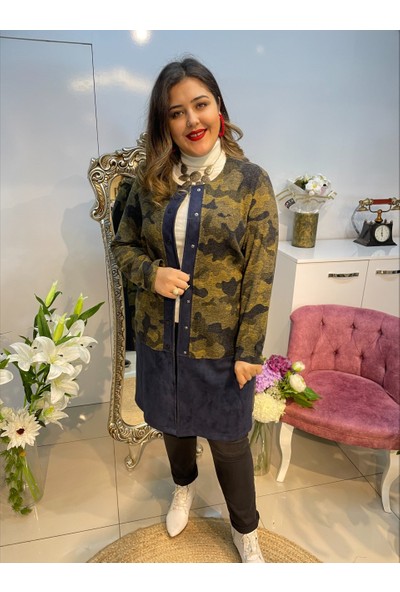 Metpoint Kamuflaj Desen Cepli Trençkot