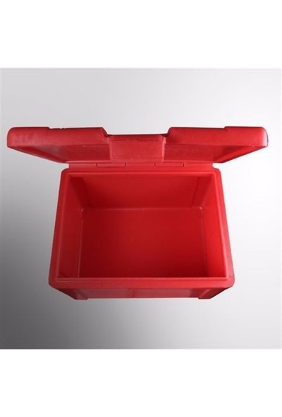 Prc Servis Paket Pizza Çantası Tek Katlı Standart Kırmızı