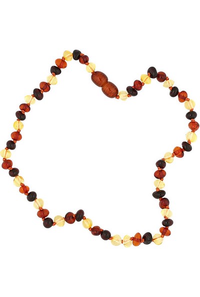 Bebek Damla Kehribar Diş Kolye Bebek Damla Kehribar Diş Kolye