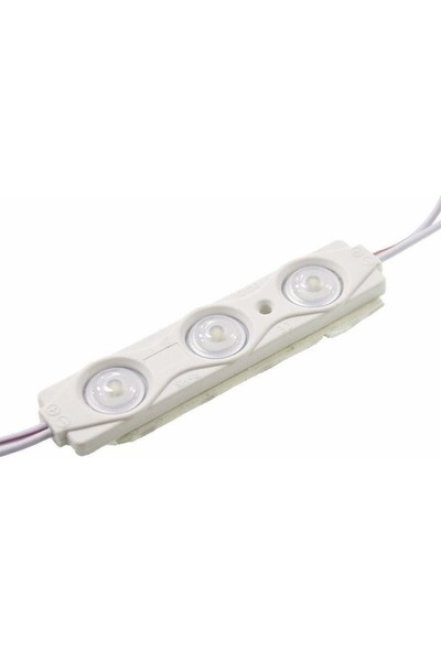 Hazar Led 12 Volt 1.2 Watt 3’lü Mercekli Modül LED Beyaz Hazar Led 12 Volt 1.2 Watt 3’lü Mercekli Modül LED Beyaz
