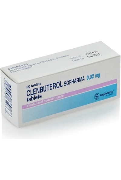 Sopharma Clenbuterol Clenbuteroll 50 Tablets Sopharma Clenbuterol Clenbuteroll 50 Tablets