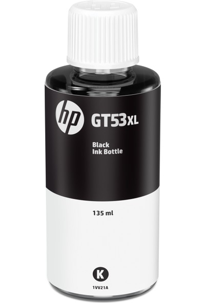 HP GT53XL Siyah Mürekkep 1VV21AE