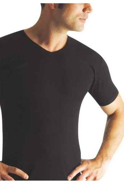 Yıldız Erkek Süper Ince Kısa Kol V Yaka Atlet - 3 Adet